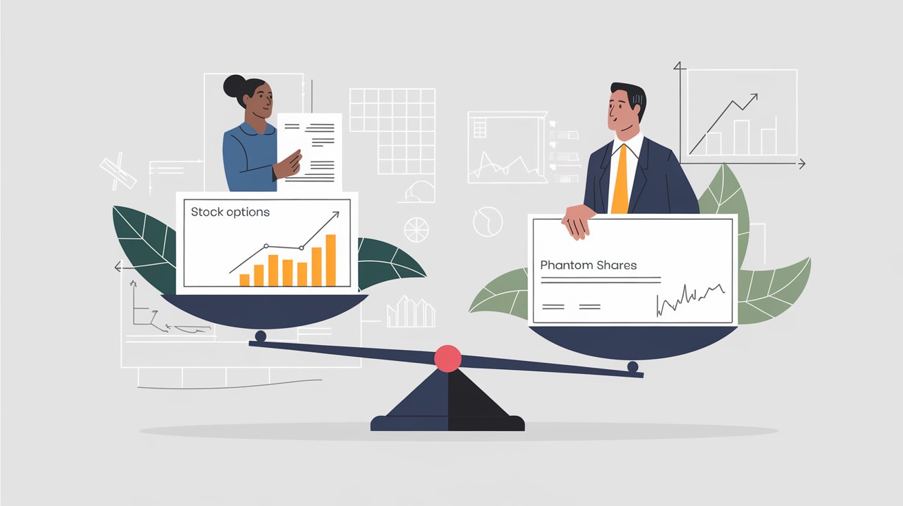 Phantom shares vs. stock options ⚖️ taxation and benefits